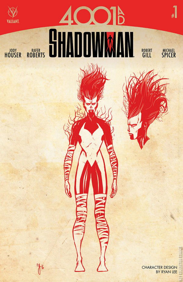 4001 A.D.: Shadowman #1 Design Published July 2016 | K