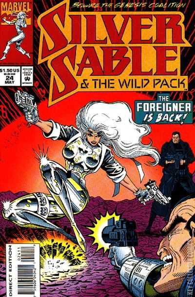 Silver Sable and the Wild Pack #24 Published May 1994