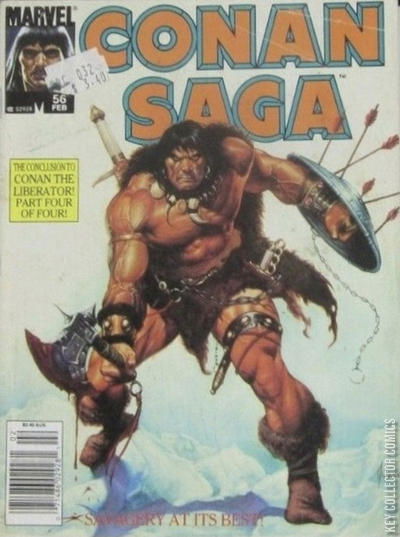 Conan Saga, The #56 Australian Edition Published February 1