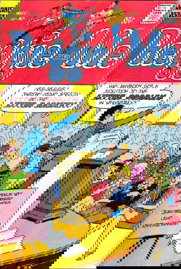 Reggie & Me #45 Published November 1970 | Key Collector