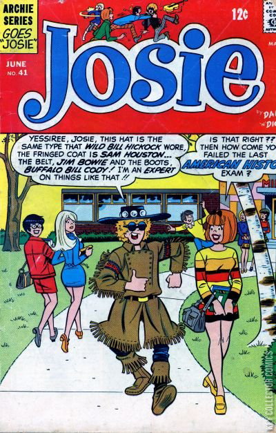 Josie (and the Pussycats) #41 Published June 1969 | Key