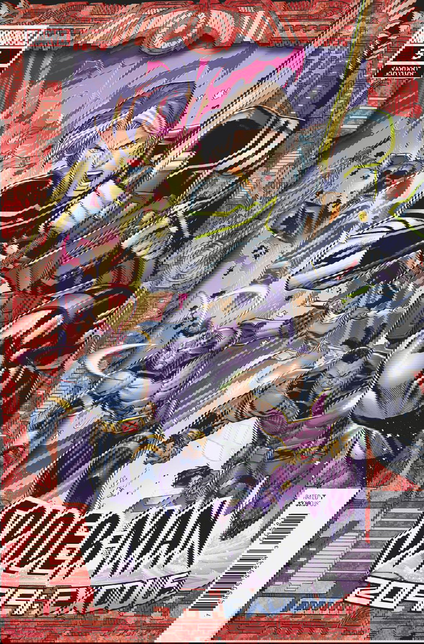 Spider-Man 2099: Exodus #5 Variant Published August 20