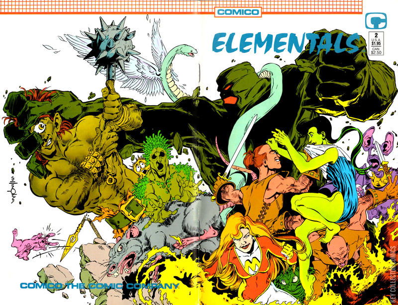Elementals #2 Published April 1989 | Key Collector Comics