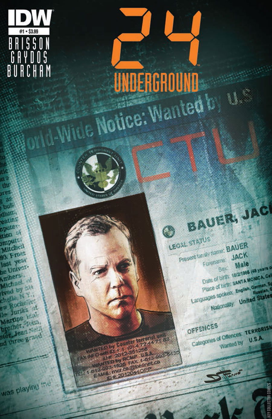 24: Underground by IDW | Key Collector Comics