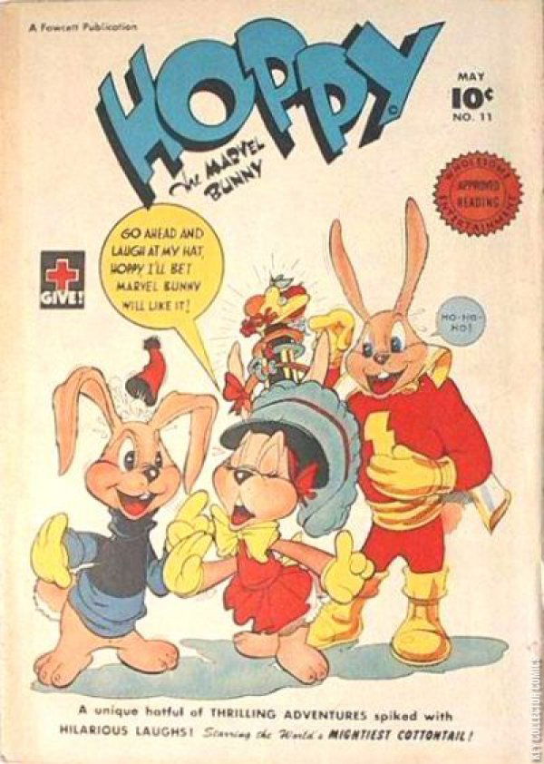 Hoppy the Marvel Bunny #11 Published May 1947 | Key Col