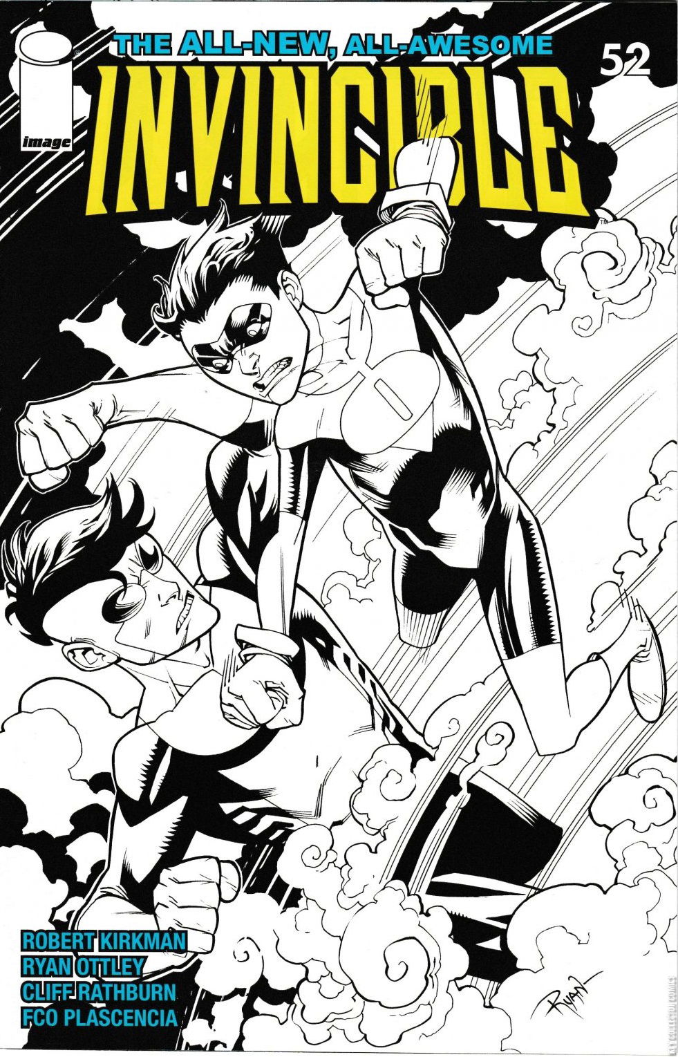 Invincible #52 Sketch Published May 2015 | Key Collect