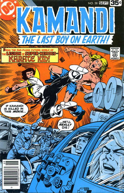 Kamandi: The Last Boy on Earth #58 Published August 197