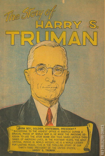 The Story of Harry S Truman by Commercial Comics | Key Collector Comics