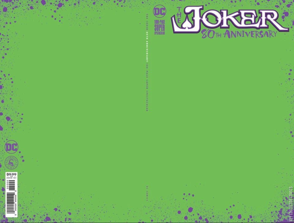 Joker 80th Anniversary, The #1 Blank Published June 202