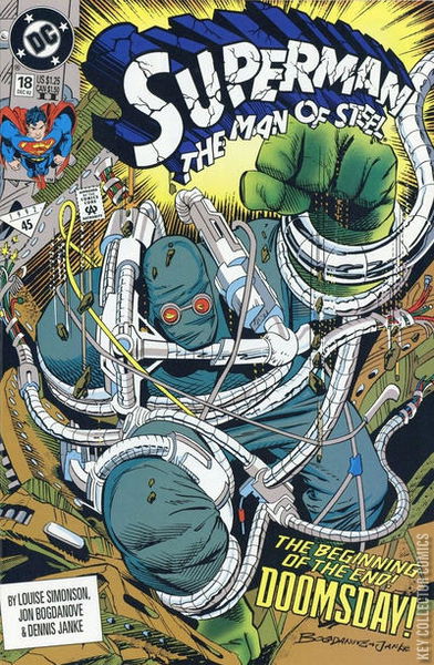 Key Collector Comics Superman The Man Of Steel 18 1991 Variant