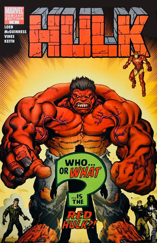 Hulk #1 1:50 Published March 2008 | Key Collector Comics