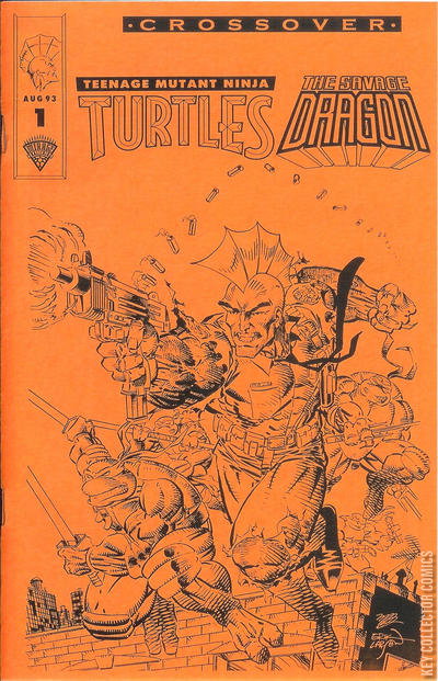 Savage Dragon / Teenage Mutant Ninja Turtles by Mirage | Key Collector ...