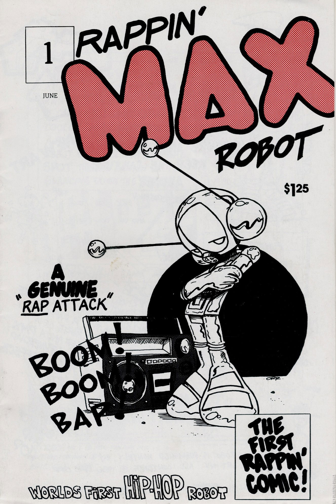 Rappin' Max Robot by Independent | Key Collector Comics