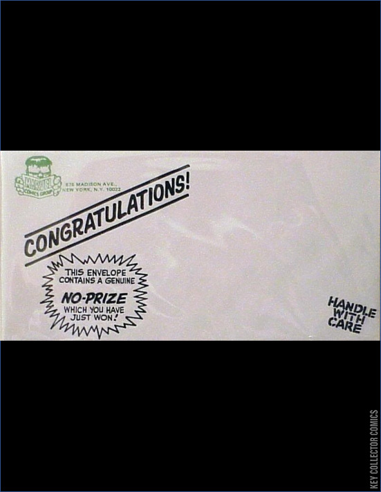 Marvel No Prize Published January 1967 | Key Collector