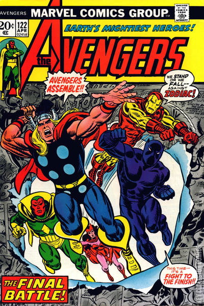 Avengers, The #122 Published April 1974 | Key Collector