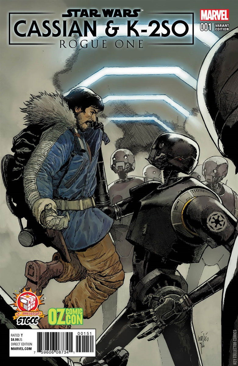 Star Wars Rogue One: Cassian and K-2SO by Marvel | Key Collector Comics