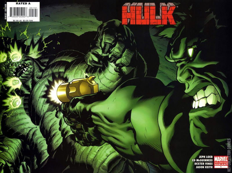 Hulk #1 2nd Print Published March 2008 | Key Collector
