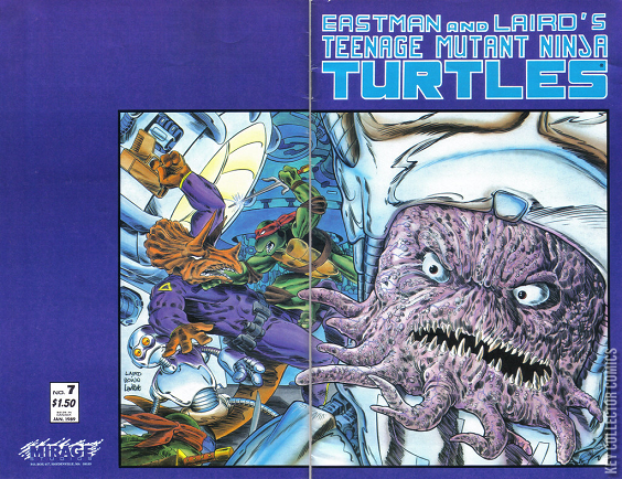Teenage Mutant Ninja Turtles #7 Published January 1989