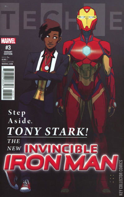 Invincible Iron Man #3 1:25 Published March 2017 | Key
