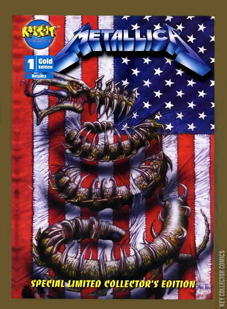 Metallica #1 Gold Published December 1993 | Key Collec