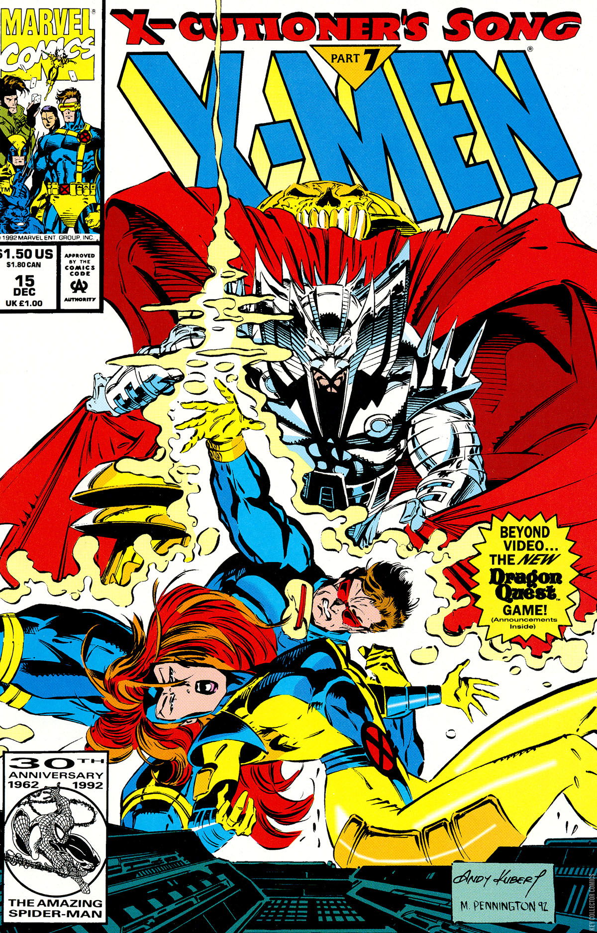 X-Men #15 Published December 1992 | Key Collector Comics