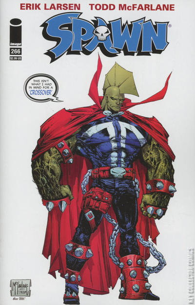 Spawn 266 Variant Published October 2016 Key Collec