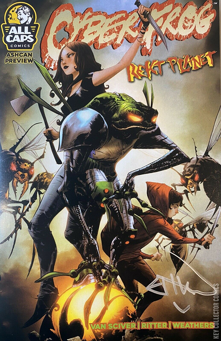Cyberfrog: Rekt Planet by All Caps | Key Collector Comics