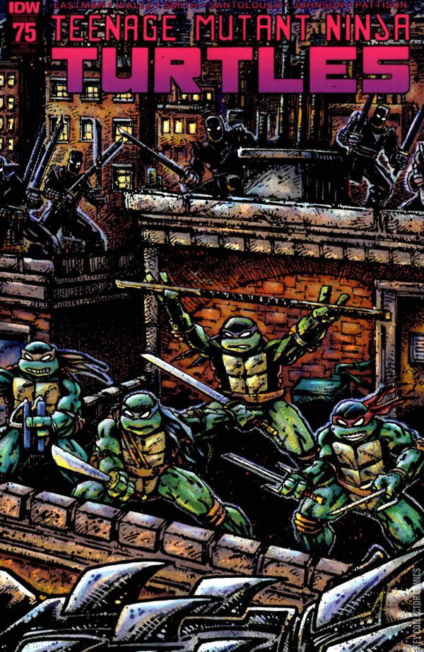 Teenage Mutant Ninja Turtles #75 Exclusive Published Octobe
