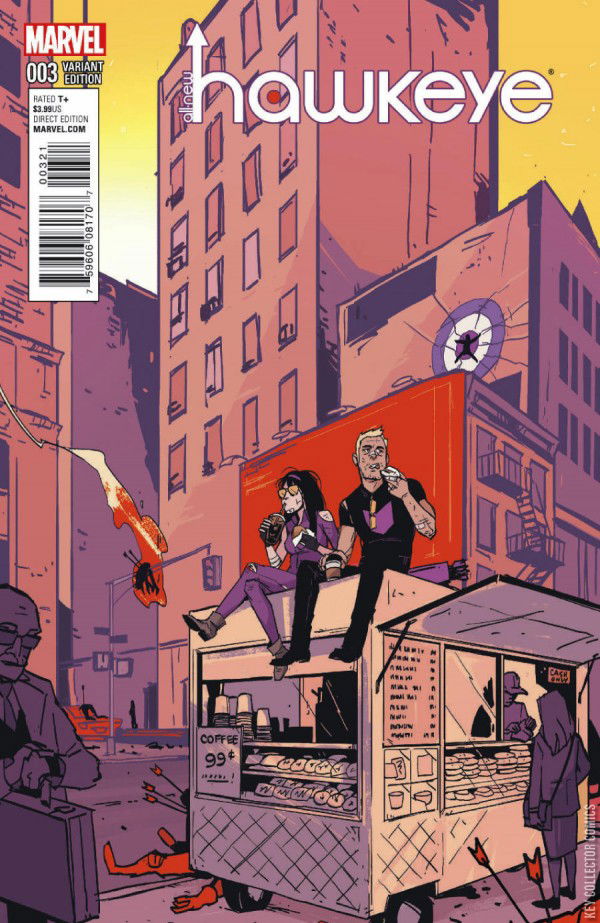 All-New Hawkeye #3 1:25 Published March 2016 | Key Col