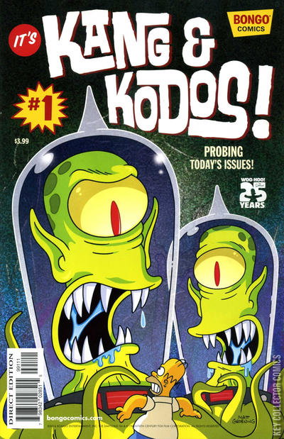 Kang and Kodos #1 Published August 2014 | Key Collector