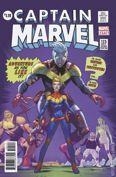 Captain Marvel #125 2nd Print Published December 2017