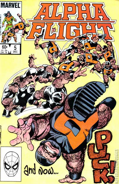 Alpha Flight #5 Published December 1983 | Key Collector