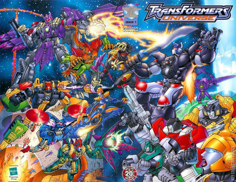 Transformers Universe #1 2nd Print Published June 2003