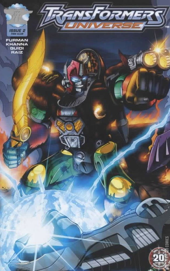 Transformers Universe #2 Variant Published June 2004