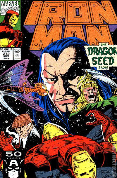 Iron Man #272 Published September 1991 | Key Collector