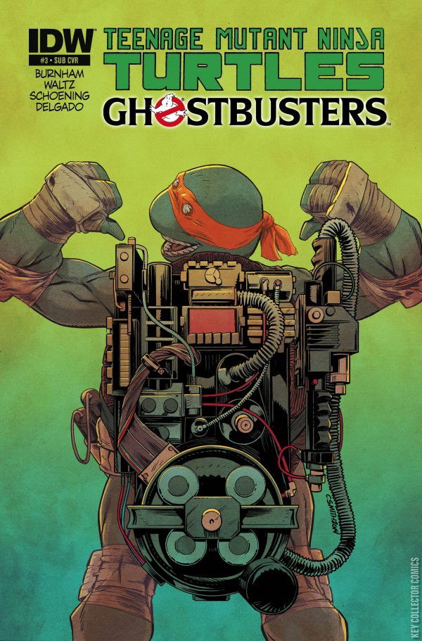 Teenage Mutant Ninja Turtles / Ghostbusters #3 Variant Publ