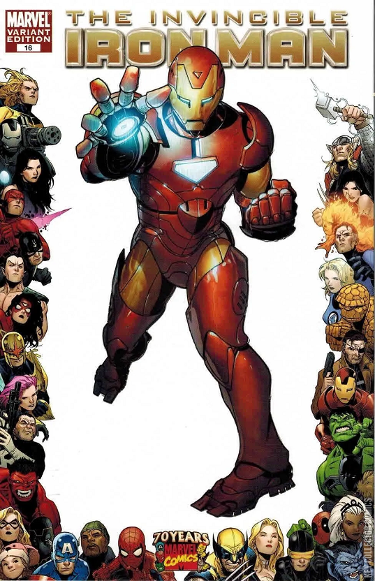 Invincible Iron Man #16 Published October 2009 | Key C