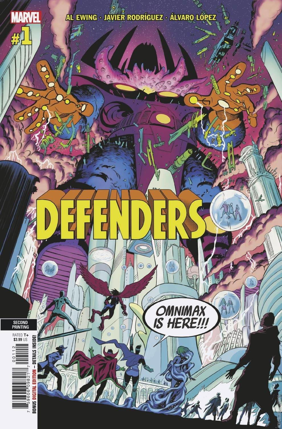 Defenders #1 2nd Print Published September 2021 | Key