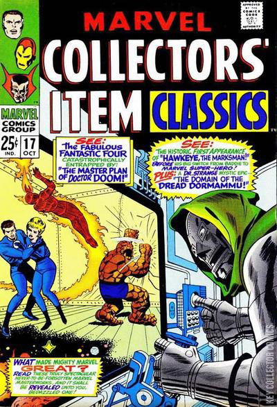 Marvel Collectors Item Classics by Marvel | Key Collector Comics
