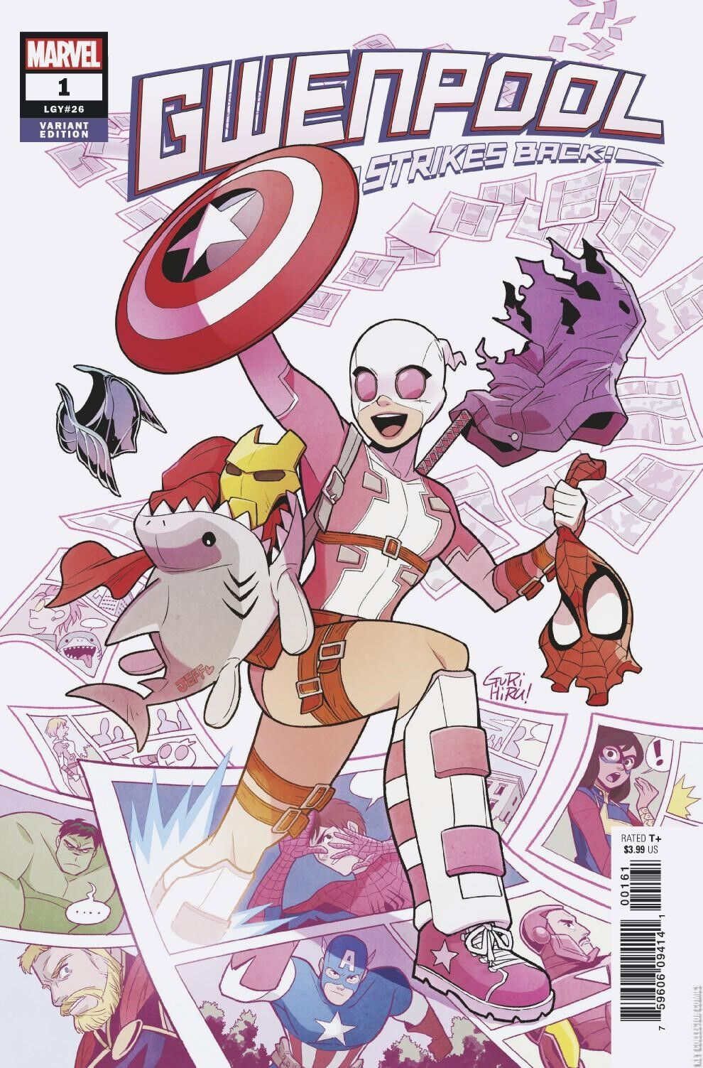Gwenpool Strikes Back #1 Variant Published October 201