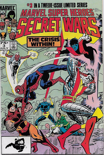 Marvel Super Heroes Secret Wars #3 Published July 1984