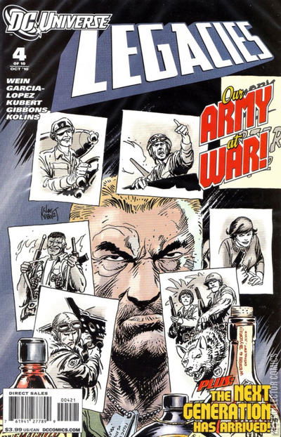 DC Universe: Legacies #4 1:25 Published October 2010