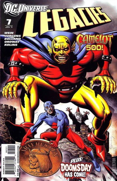 DC Universe: Legacies #7 1:25 Published January 2011