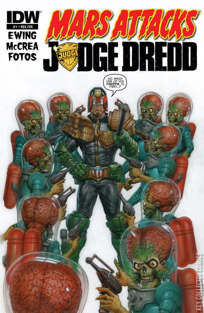 Mars Attacks / Judge Dredd by IDW | Key Collector Comics