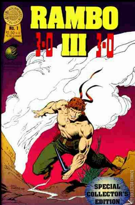 Rambo III #1 3-D Published September 1988 | Key Collec