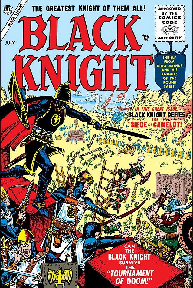 Black Knight #2 Published July 1955 | Key Collector Comics