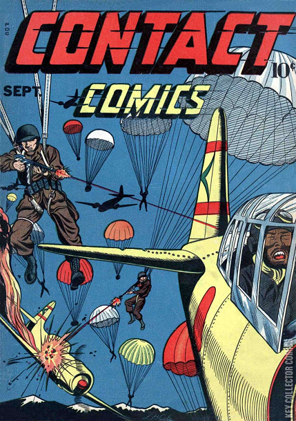 Contact Comics #2 Published September 1944 | Key Collec