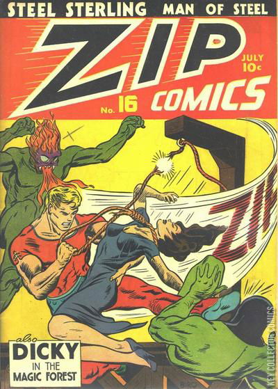 Zip Comics #16 Published July 1941 | Key Collector Comics