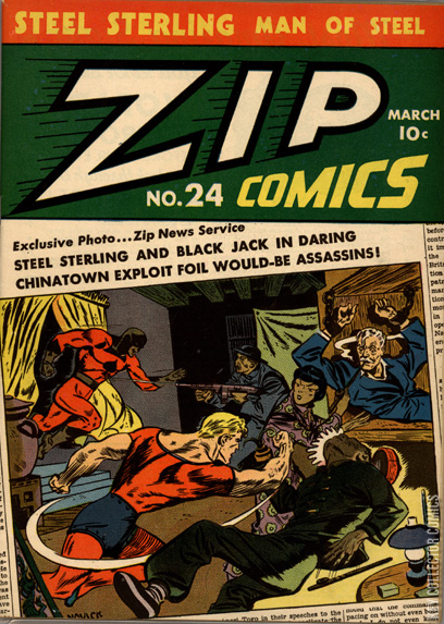 Zip Comics #24 Published March 1942 | Key Collector Comics