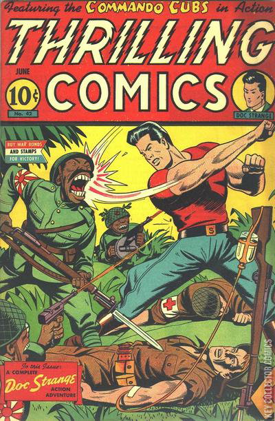 Thrilling Comics #42 Published June 1944 | Key Collecto